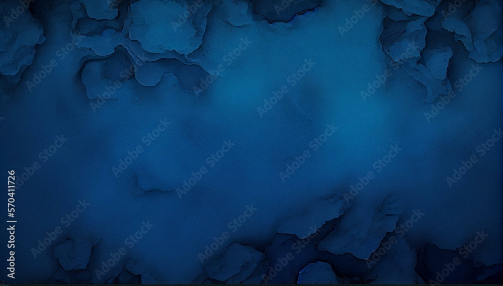Abstract blue lava stone texture background. watercolor style. AI ...