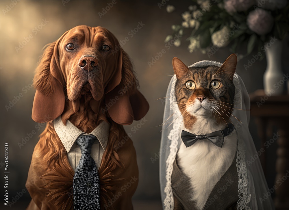 Real Cats Getting Married