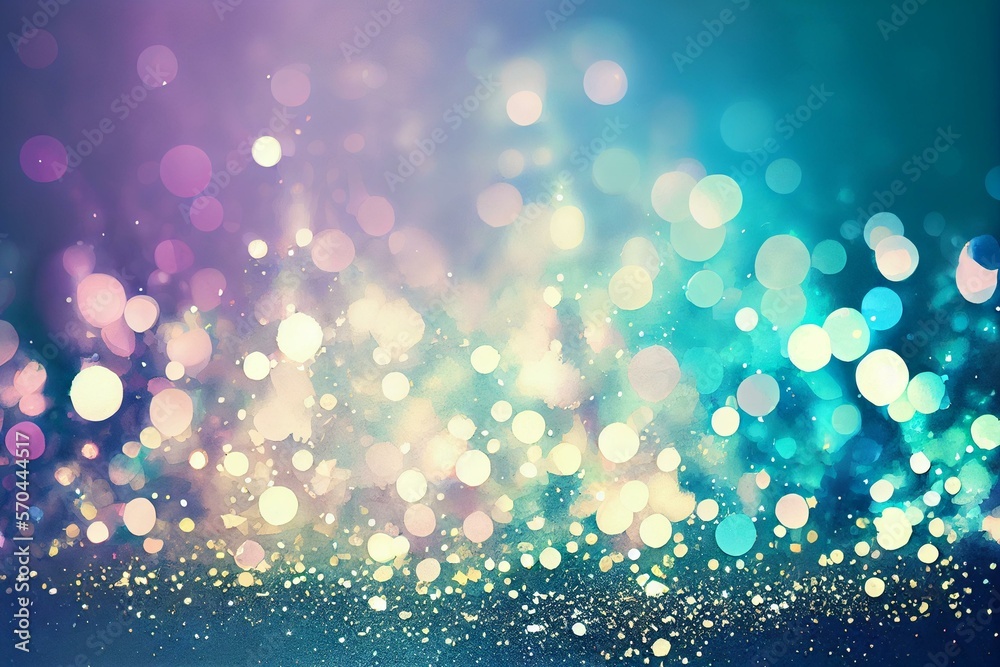 Beautiful abstract shiny light glitter background in a watercolor style ...