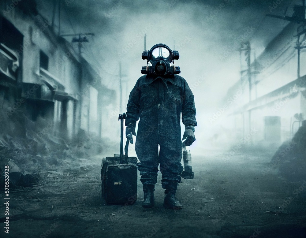 Photo & Art Print an imaginary journey of a city devastated by a ...