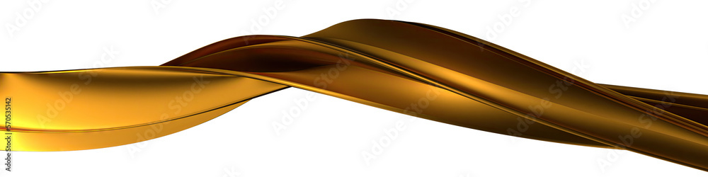 Golden Watery Thin Metal Stream Abstract, Dramatic, Modern, Luxury and ...