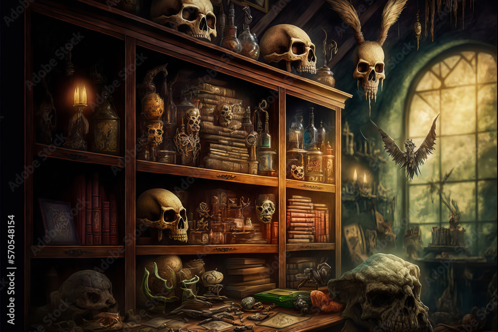 A museum of macabre curiosities, where variable creatures and forbidden ...