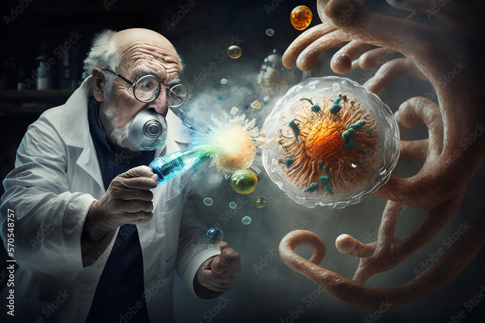 fictional doctor, The Microbial Wars: A Battle Against Bacteria with ...
