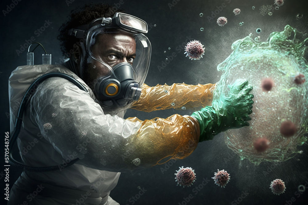 fictional doctor, The Microbial Wars: A Battle Against Bacteria with ...