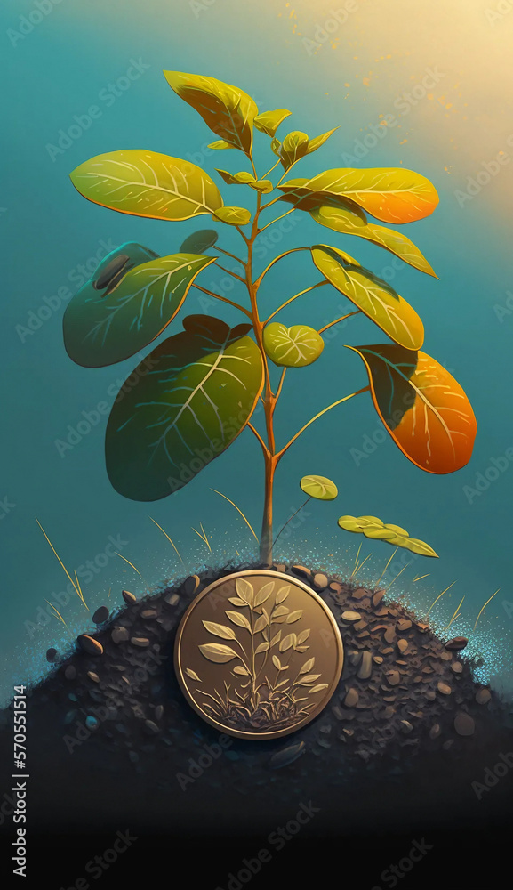 Planting the seeds of success, the journey of business growth, money ...