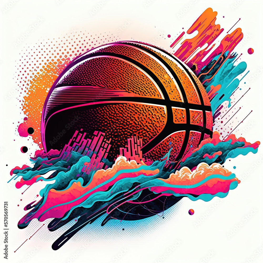 Street Basketball The Athletic and Dynamic Game of Contest with ...