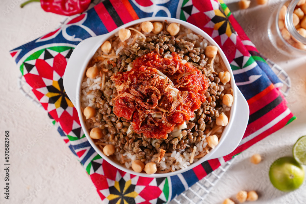 Egyptian Koshary images, Traditional Egyptian food, Delicious Koshary ...