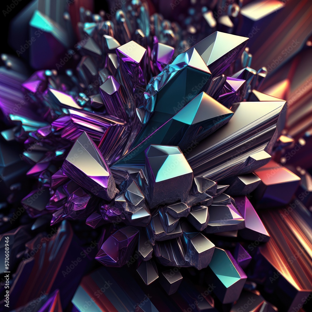 Rainbow Crystal Texture Background, Color Stone, Rainbow Gem ...