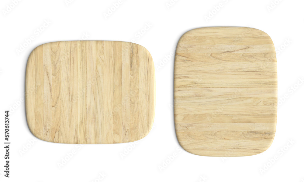 Serving Board, Tray, Pad, top view isolated on transparent background ...