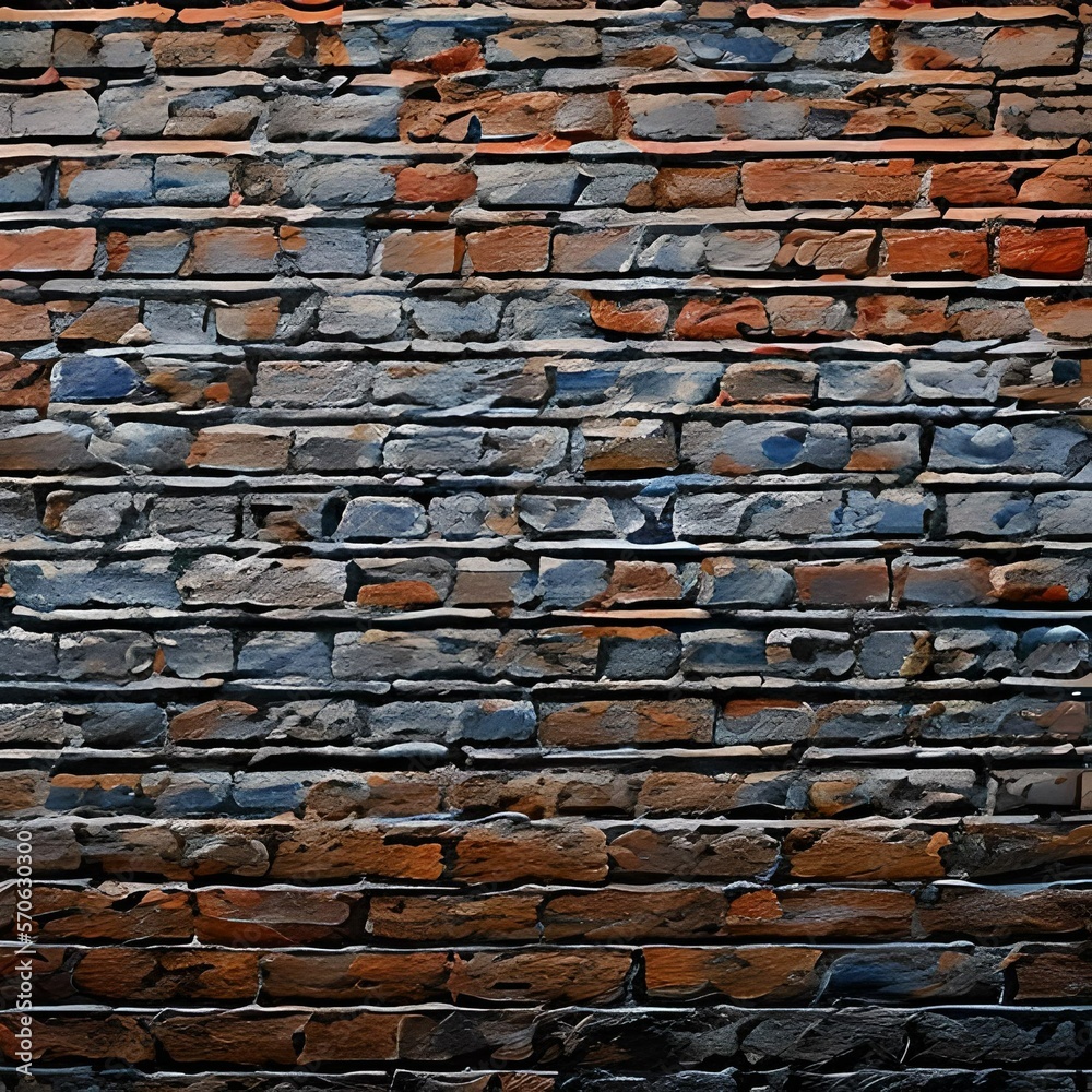 Brick Wall Backdrop Theatrical Stage Stock Illustration | Adobe Stock