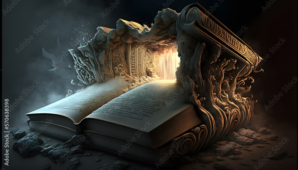 A Beautiful Illustration Representing God, Jesus, Spiritutality, Holy ...