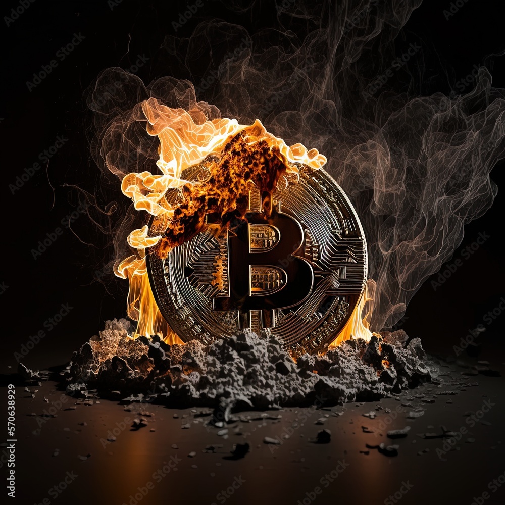 Bitcoin and ascii code Stock Illustration | Adobe Stock