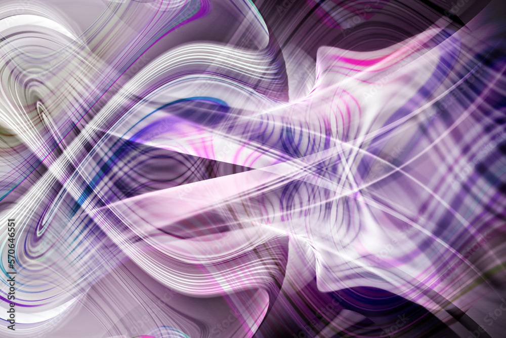 Abstract modern flow monochrome fluid free distorted dynamic flowing ...
