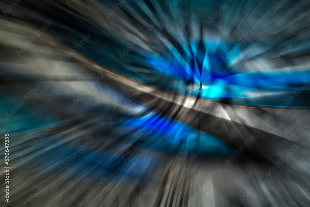 Abstract Modern Flow Monochrome Fluid Free Distorted Dynamic Flowing Ripple Design Creative