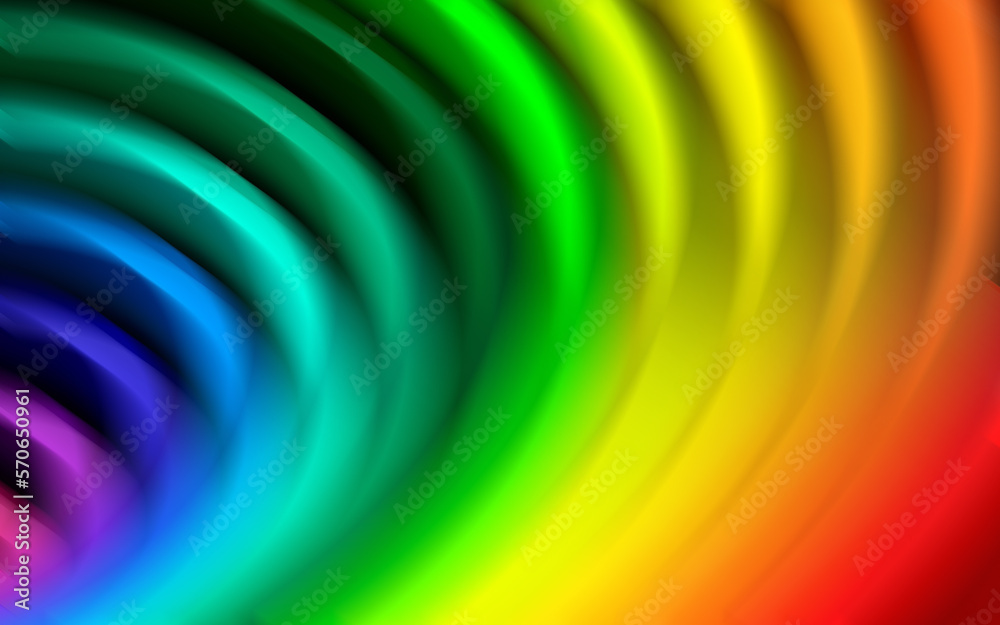 Abstract spectrum fluid free distorted dynamic flowing ripple purple ...