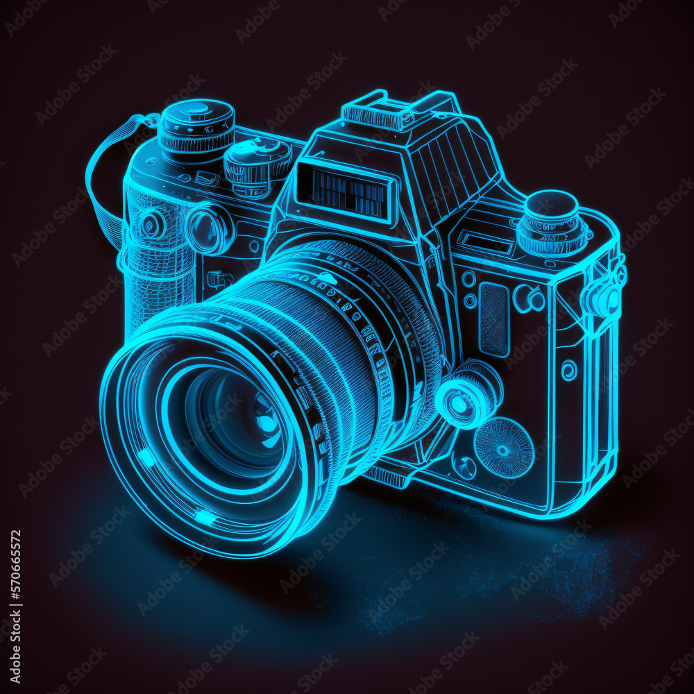 Digital Camera Silhouette