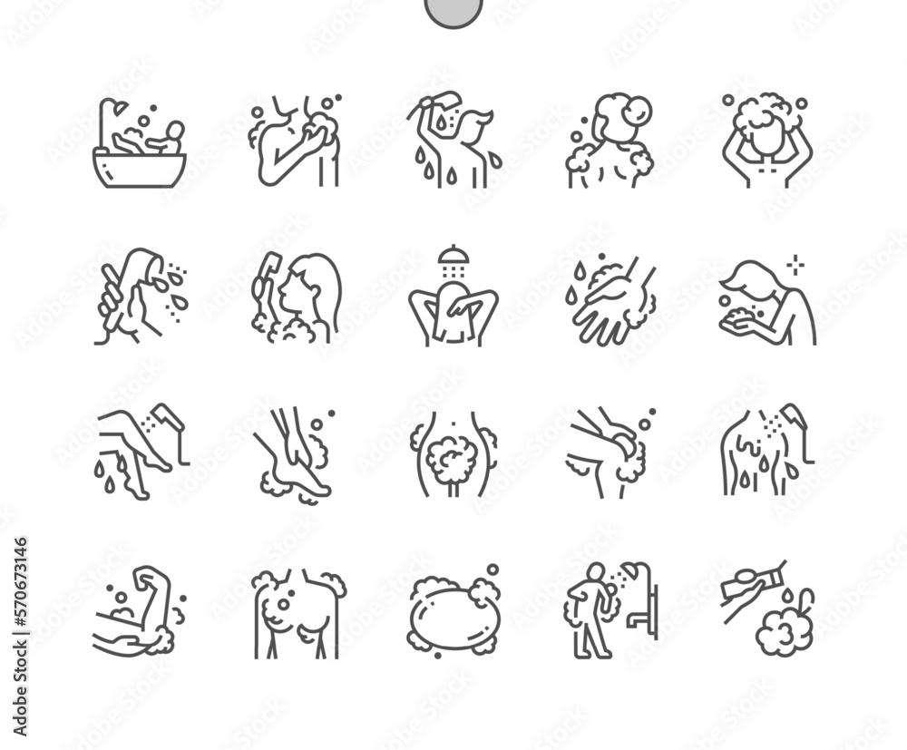 Body wash. Bathroom. Hand washing, hair washing, cleaning, wash face ...