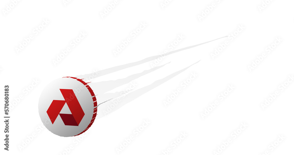 February 11 2023 Illustration of the crypto crash of the asset token ...