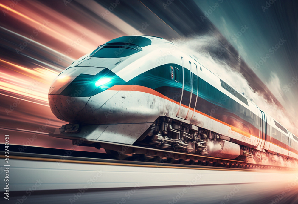 High-Speed Railway Journey: 8K AI-Generated Render of a Modern ... High-Speed Railway Journey: 8K AI-Generated Render of a Modern ...