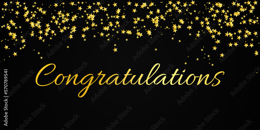 Vetor de Congratulations, modern calligraphy. Vector colorful festive ...