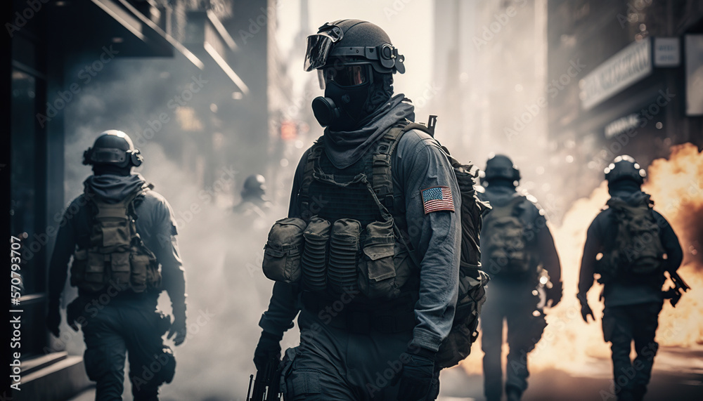 Special ops soldiers fight for survival in chaotic urban warfare in New ...