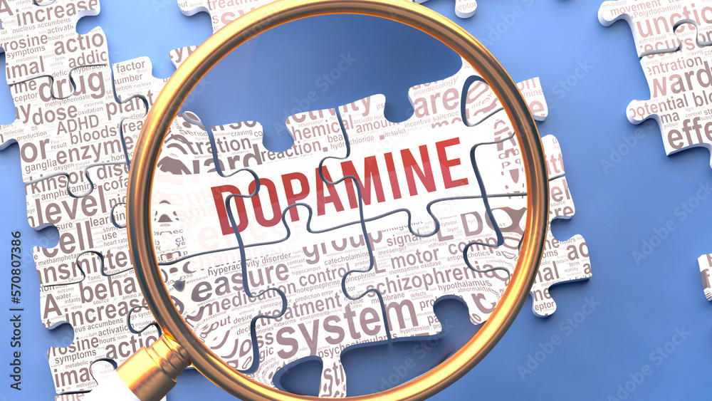 Dopamine being closely examined along with multiple vital concepts and ...