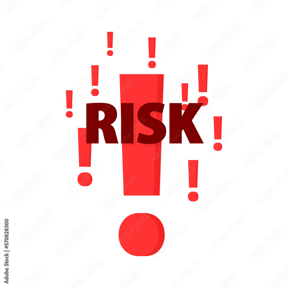 Risk assessment. High risk meter. Vector illustration. Stock Vector ...