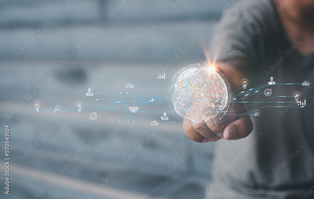 Digital transformation technology strategy, IoT, internet of things ...