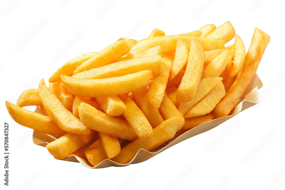 Leckere Pommes freigestellt Stock Photo | Adobe Stock