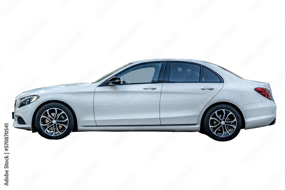 Cluj-Napoca, Cluj-Romania-02.10.2023-No background Mercedes Benz W205 C ...