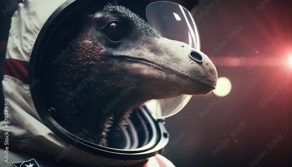 Bird In Space Suit
