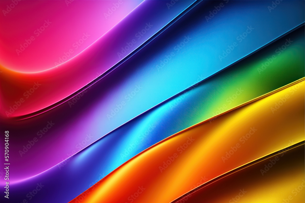 Fondo desenfocado formas abstractas, degradado colores arcoíris, creado ...