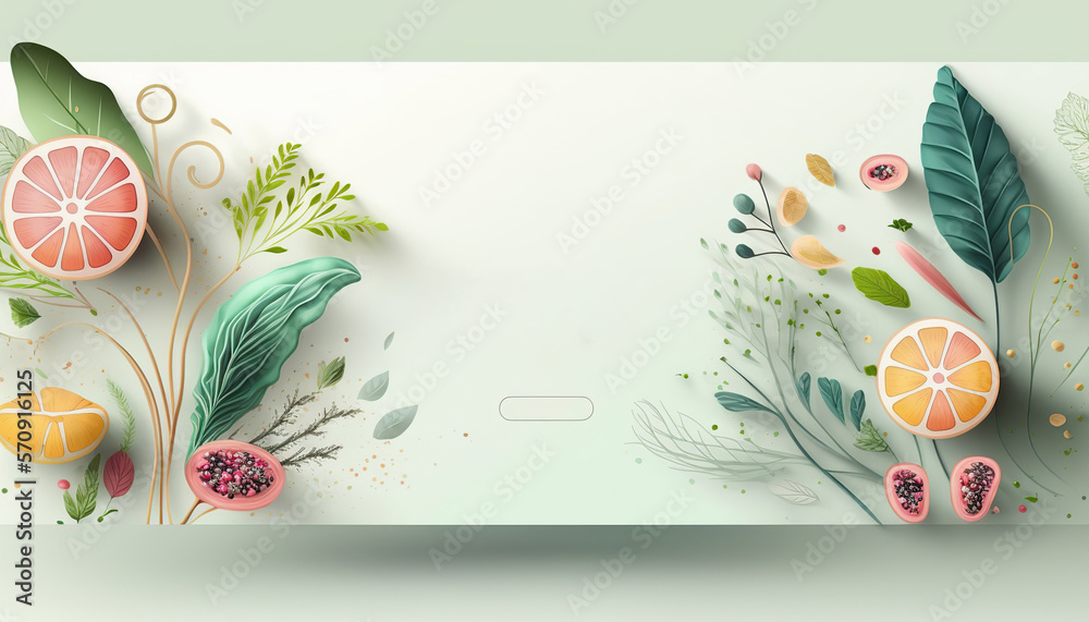 Healthy lifestyle web or landing page design template. Modern website ...