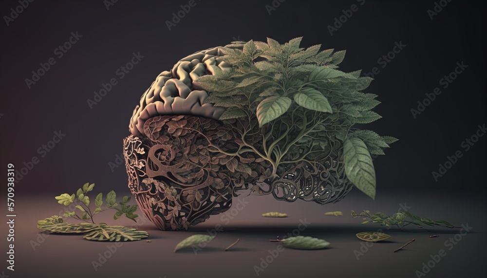 natural brain, ecological mindset, smart clima friendly created with ...