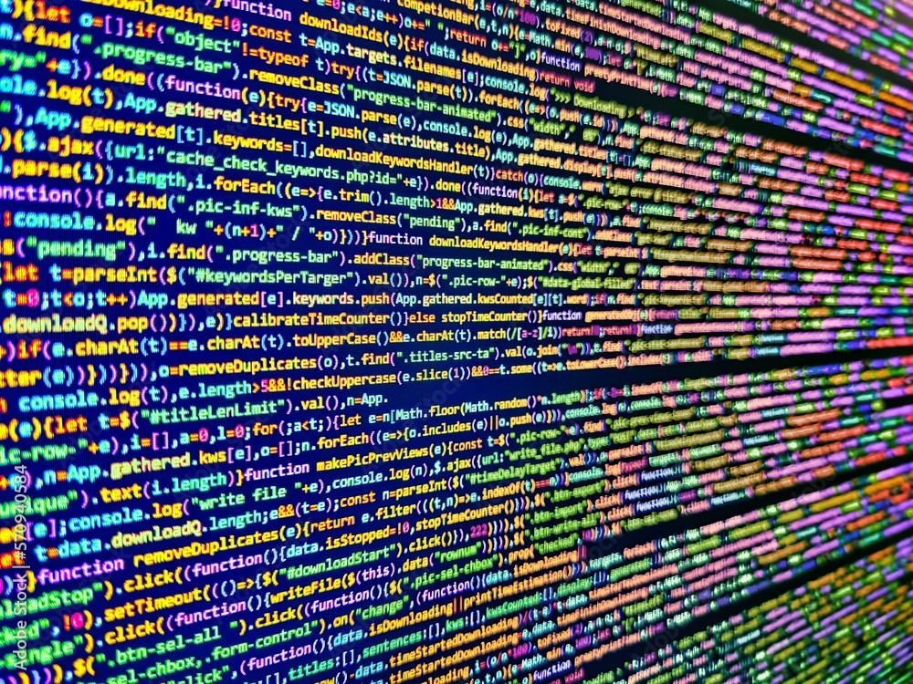 Binary with Skull Screen, Wannacry, Ransomware Virus Background ...