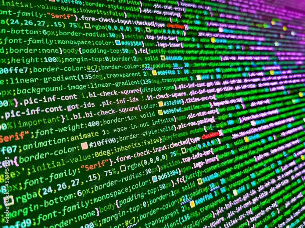 Foto Stock PHP development, software site code. Hi-tech modern screen ... Foto Stock PHP development, software site code. Hi-tech modern screen ...