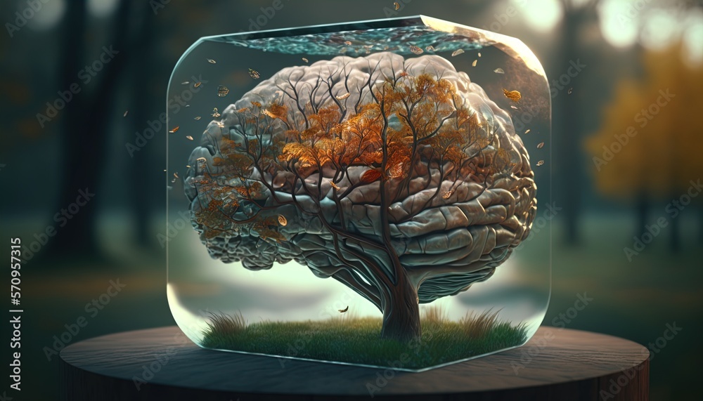 natural brain, ecological mindset, smart clima friendly created with ...