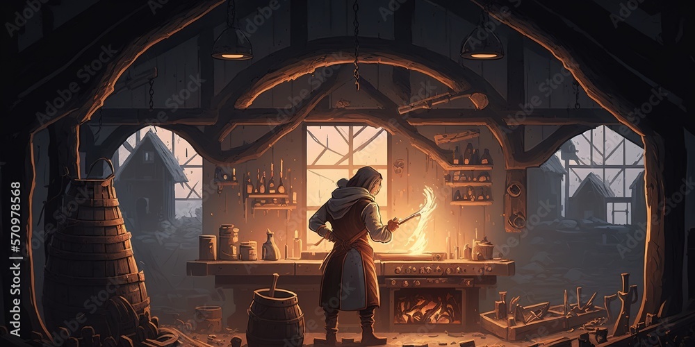 Medieval Blacksmith