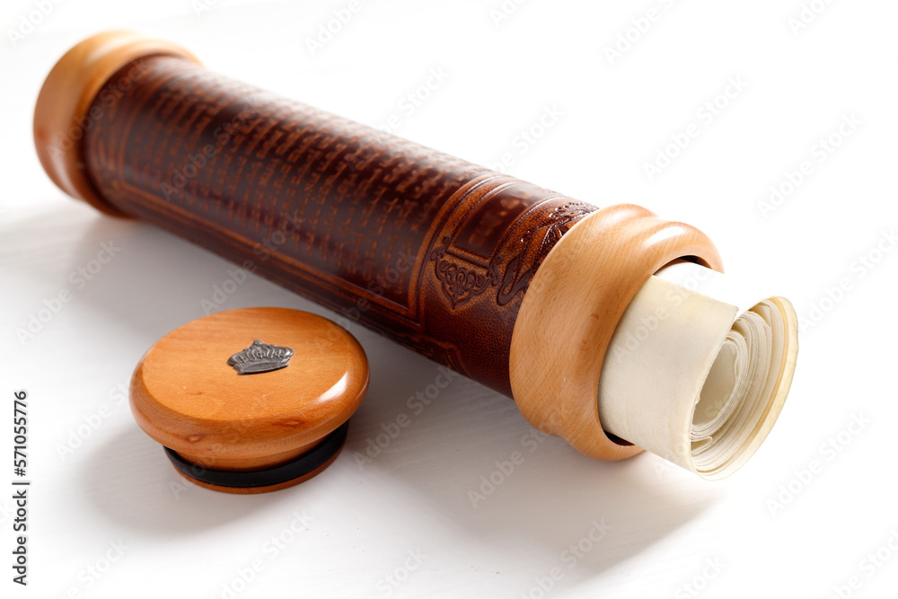 Book of Esther. Jewish people reads the book of Esther (the megillah ...