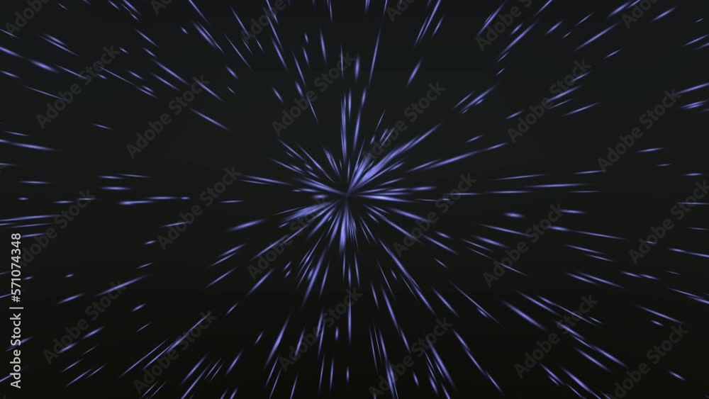 High Speed Flying Lines 3d Animation in Seamless Looping Traffic. Sci ...