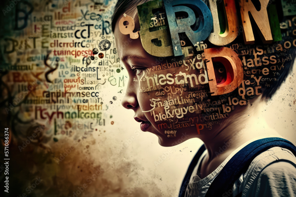Unlocking the Power of Words - Overcoming Dyslexia Disorder, generative ...