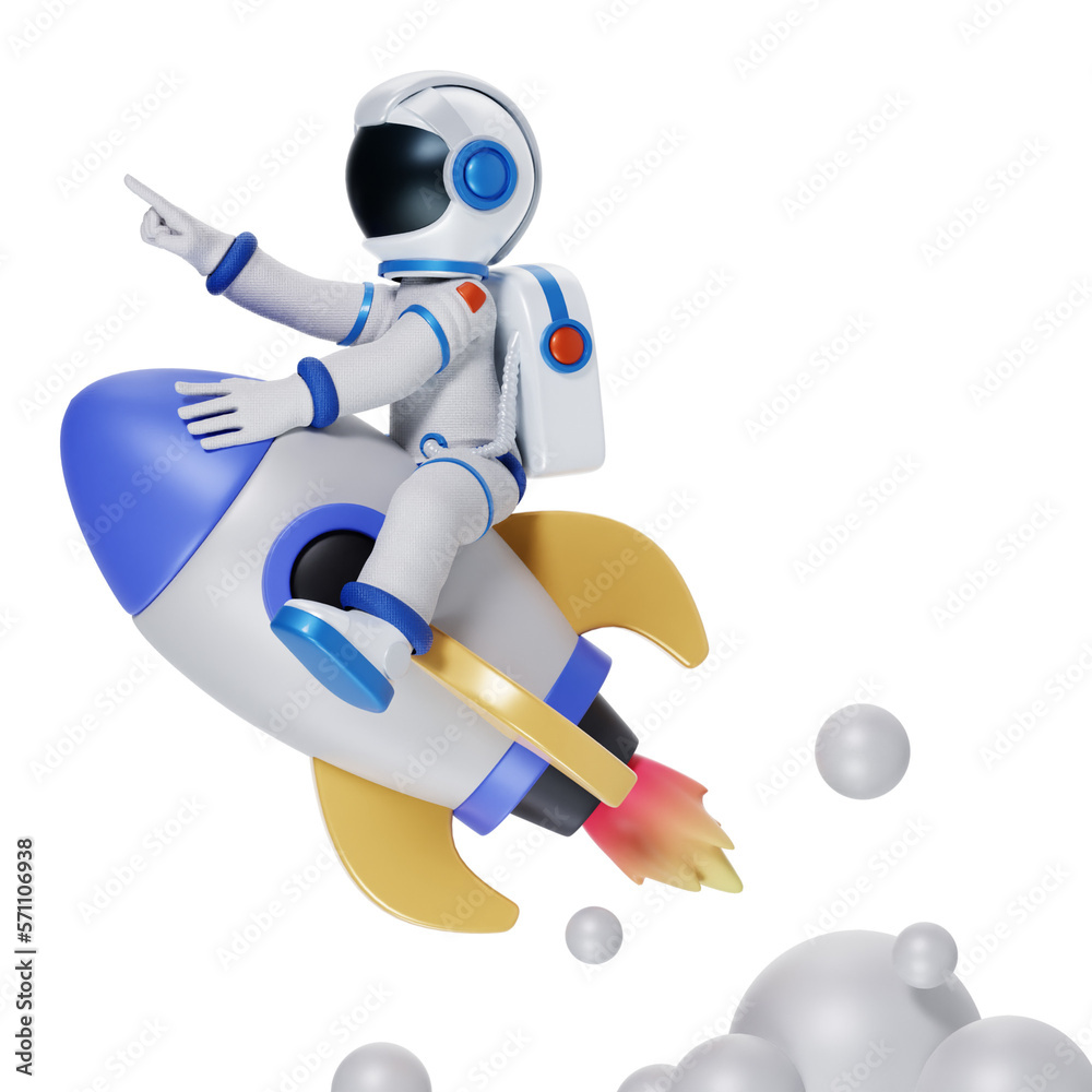 Astronaut Back Clip Art