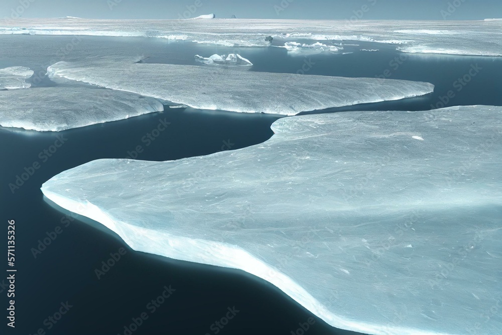Greenland ice sheet. Climate Change. Iceberg afrom glacier in arctic ...