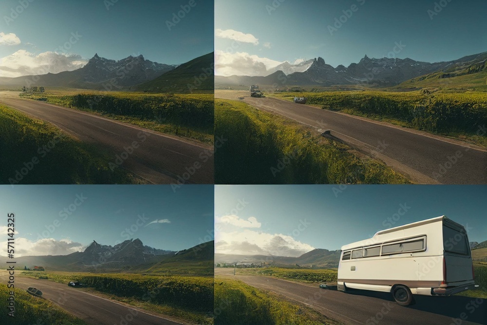 Vanlife - live in a beautiful bus in the open nature in switzerland ...