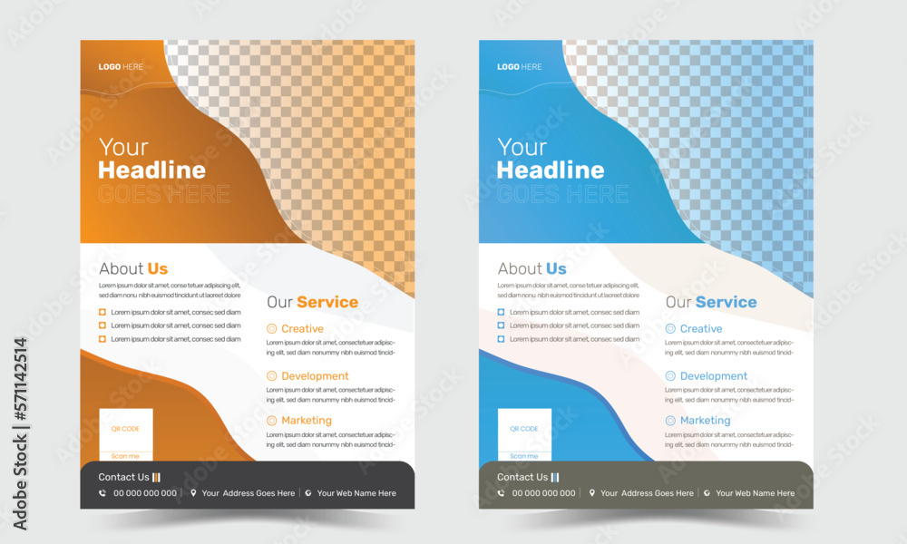 Corporate ,template ,flyer ,design, marketing, promotion, advertise ...