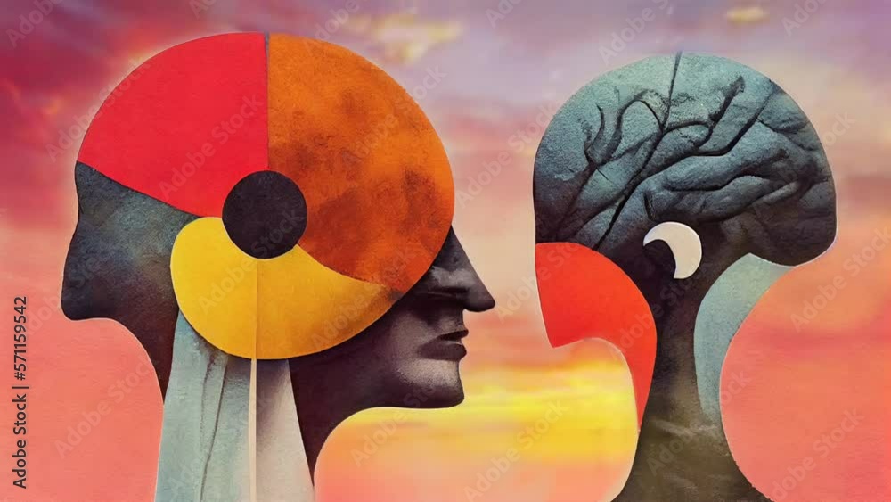 Mental States Collage Aesthetic Animation Timelapse Cinemagraph Of