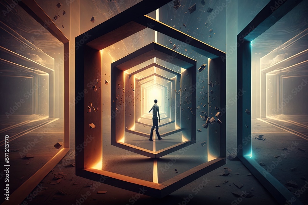 Dimension Hopping Device of the future allows users to move between ...