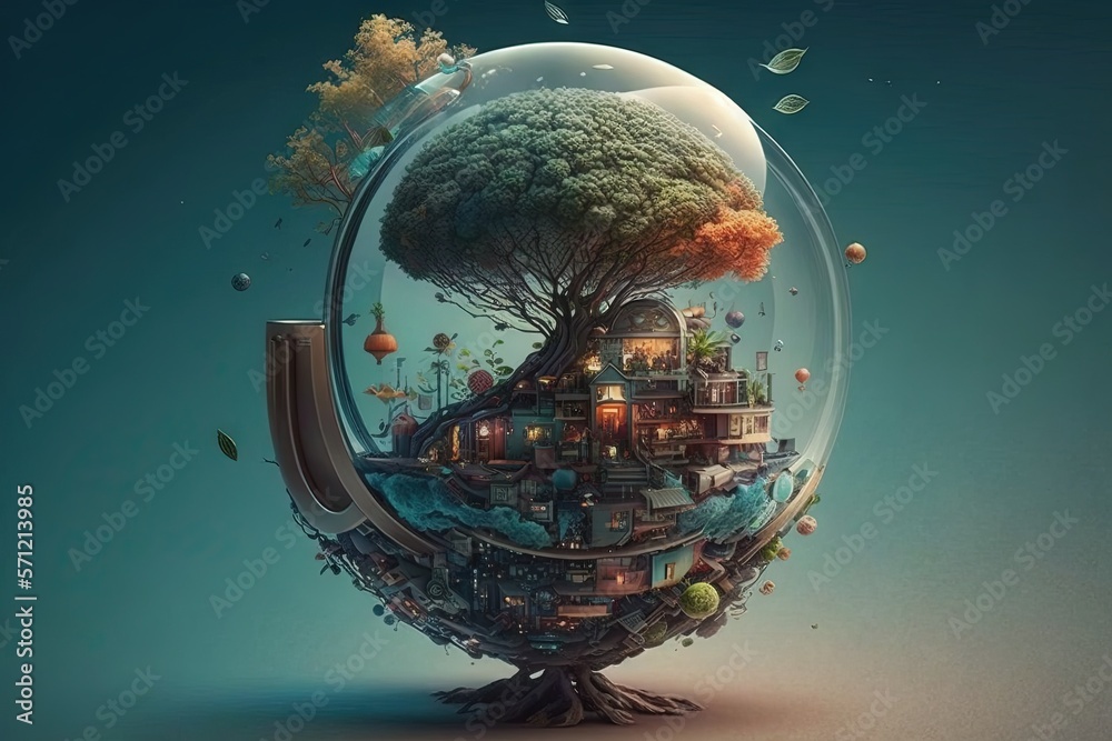 micro world future technology creating small personal imaginary worlds ...