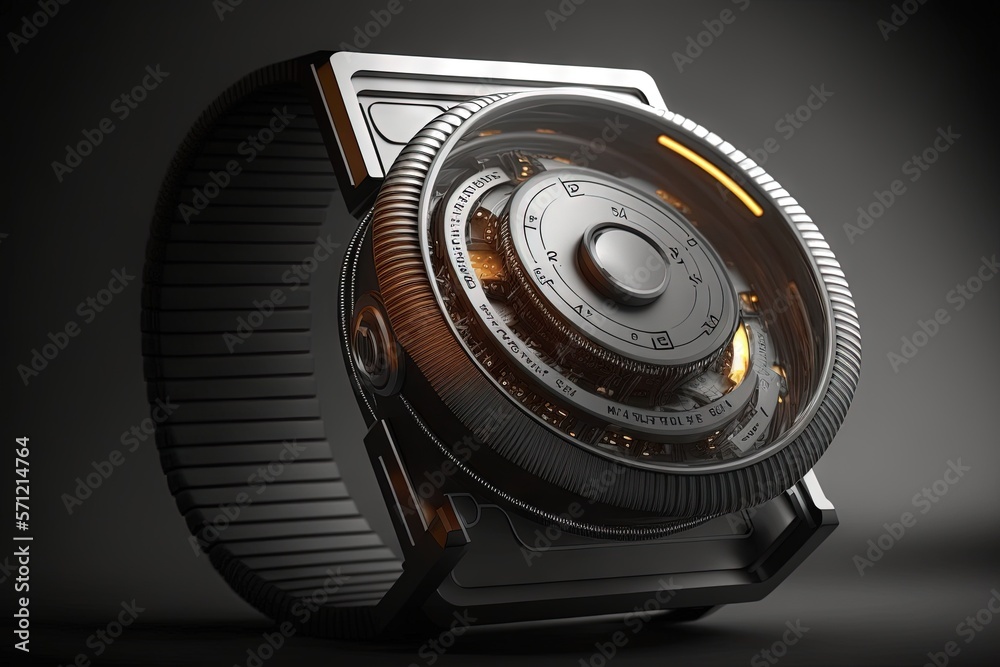 Time-Bending Watch of the future uses advanced temporal physics to ...