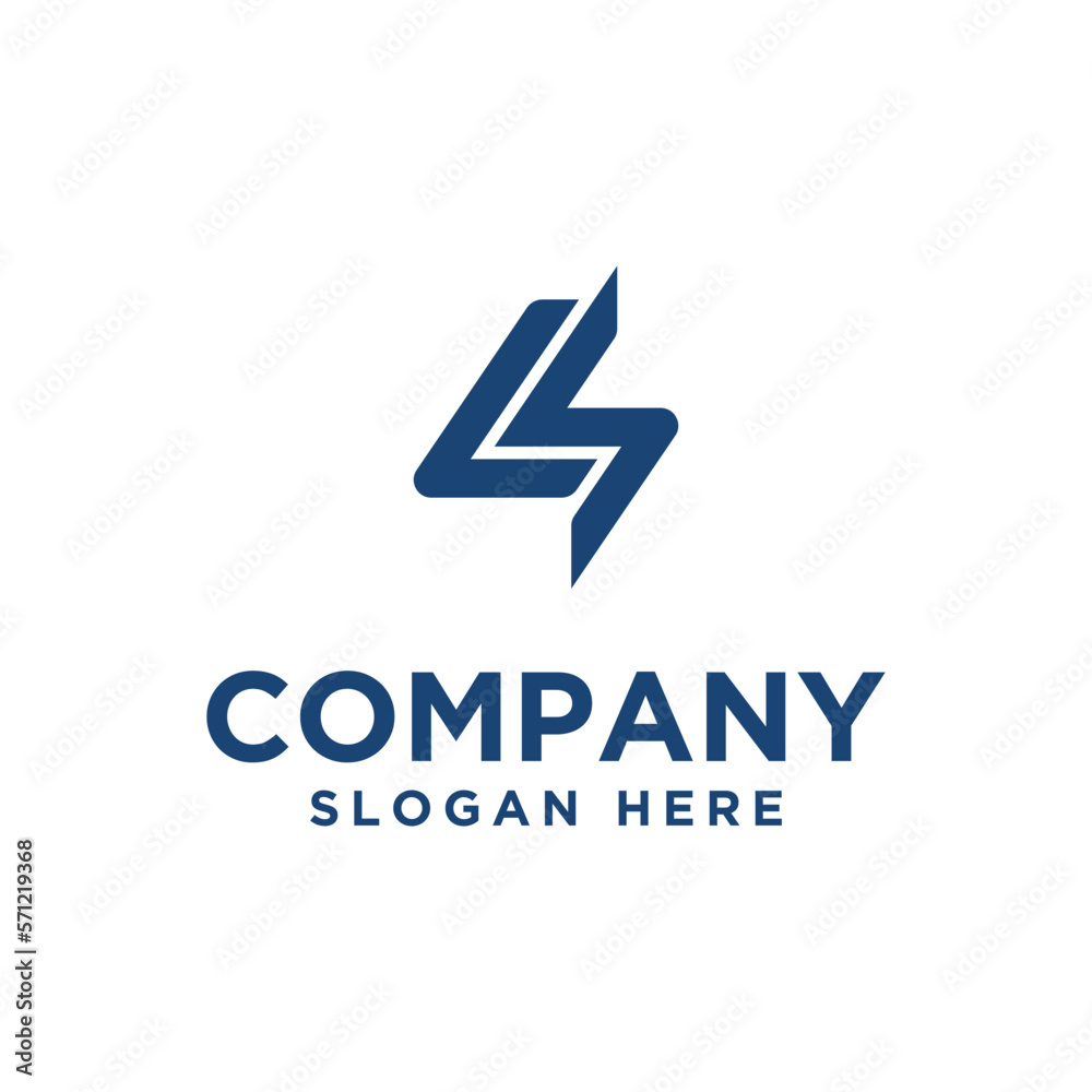 letter LS logo icon and vector Stock Vector | Adobe Stock